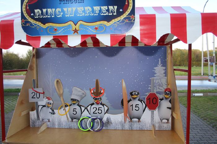 top|ten music & more | Pinguin Ringwerfen Ringwurfspiel Winteraktion ...